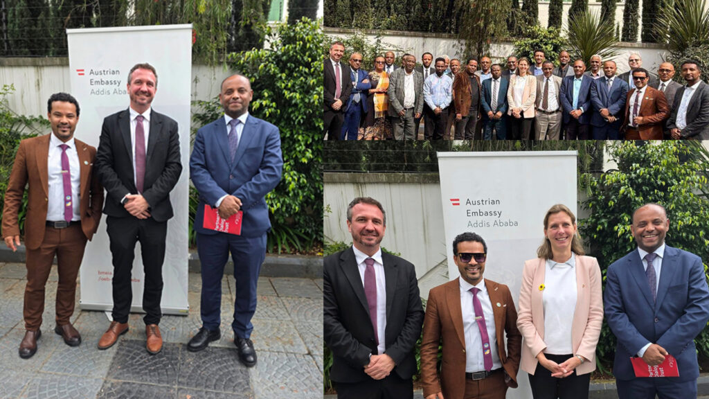 Debark University attended a gathering at the Austrian Embassy ...